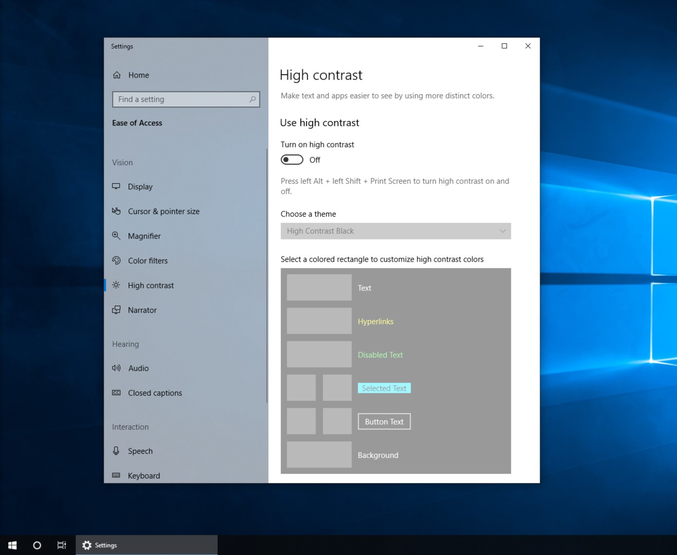 High Contrast Explainer | MSEdgeExplainers