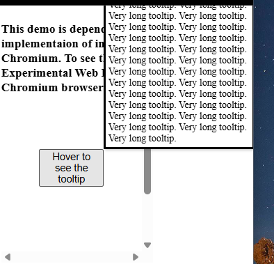 CSS ::tooltip Pseudo Element | MSEdgeExplainers