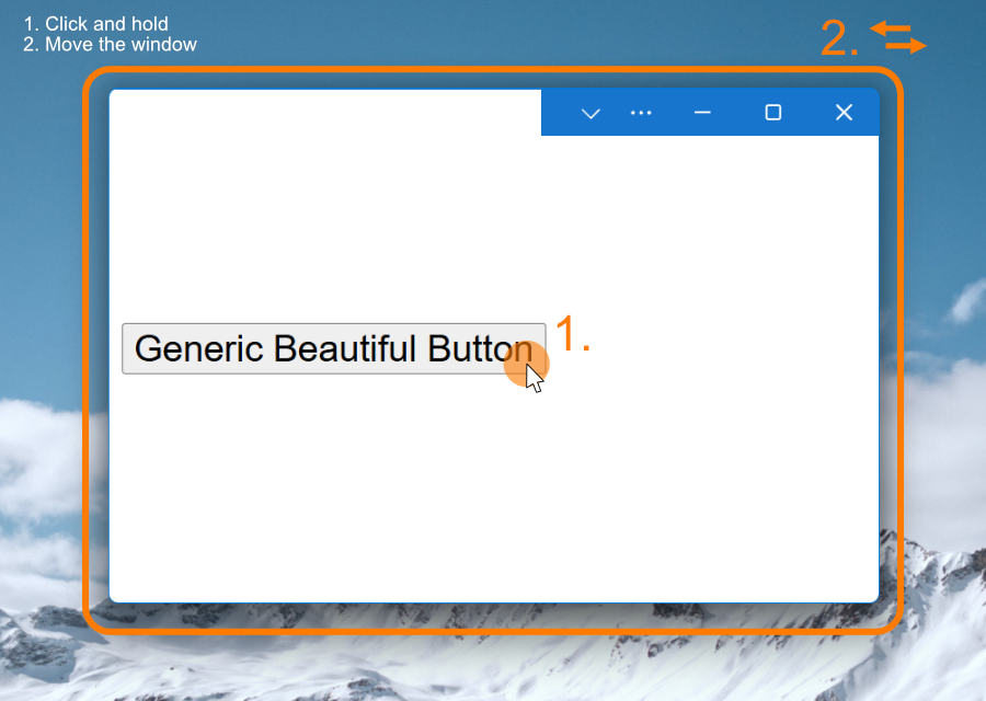 Draggable App Region | MSEdgeExplainers