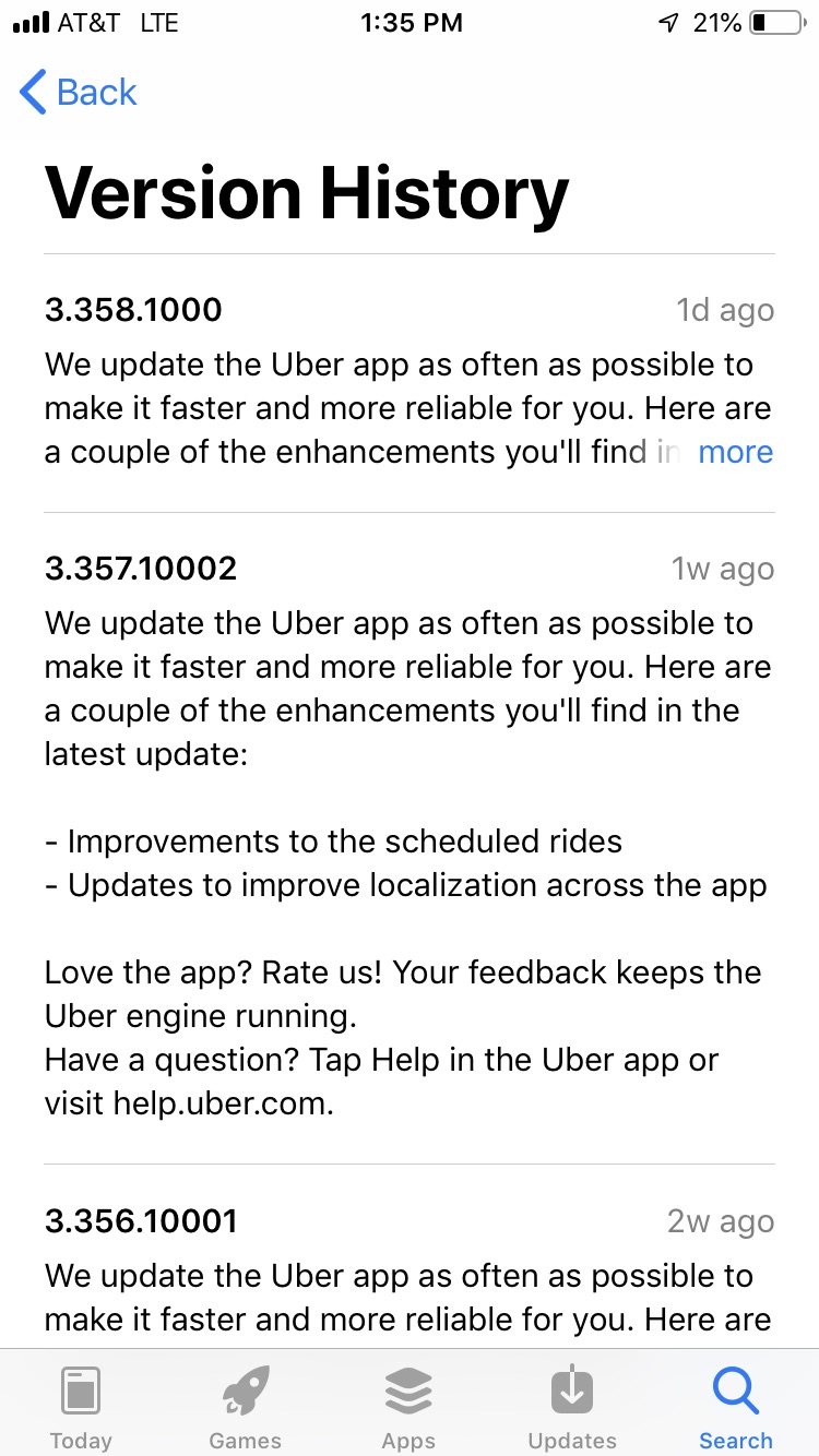 Version History Explainer | MSEdgeExplainers